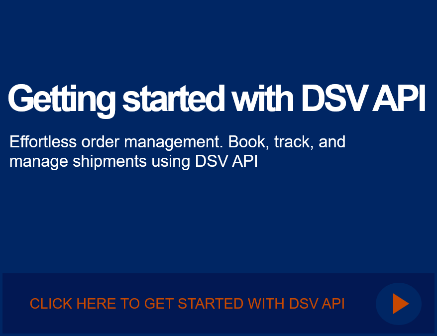Home - DSV Developer Portal
